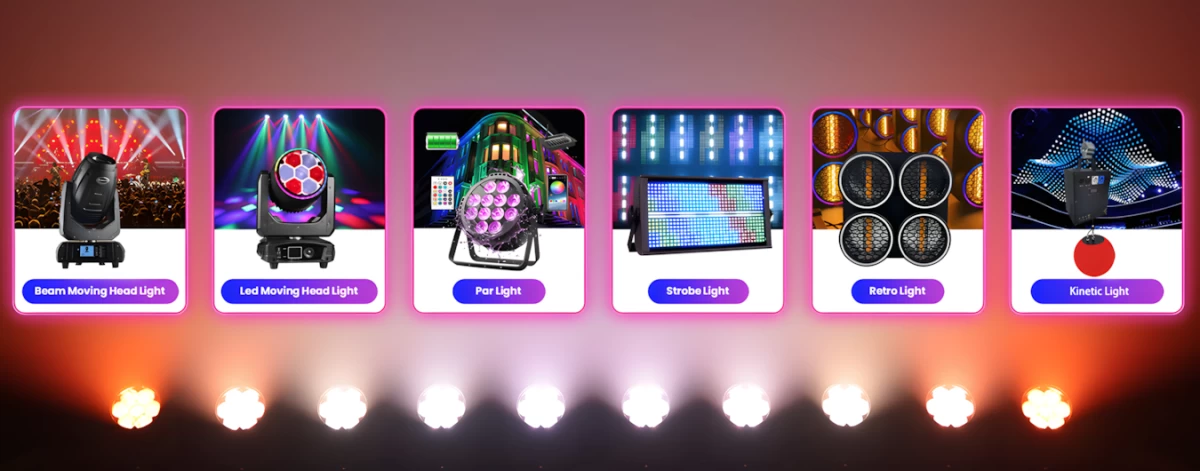 Professional LED Stage Lighting Supplier | ERA Lighting